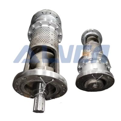 Cina Vite e canna dell'estrusore a nitrurazione a lunga durata per il processo di lavaggio e disidratazione di film plastici con rettilineità di 0,015 mm in vendita