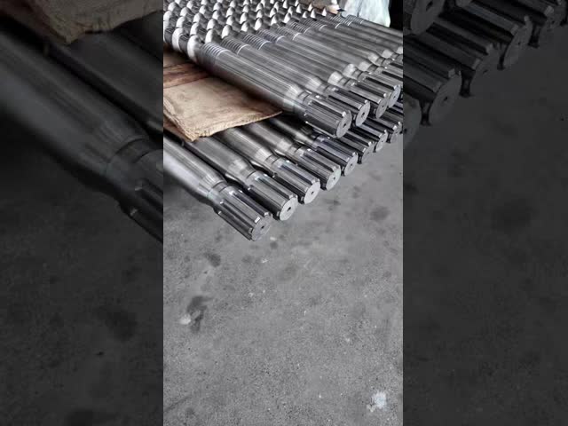 Ra0.4 Surface Roughness Screw Barrel for Injection Machine made of 38CrMoAIA Material