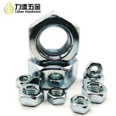 China De Hexuitdraainoot Zwart Oxyde Gegalvaniseerd DIN 934 van het M6m8 M10 Koolstofstaal Te koop