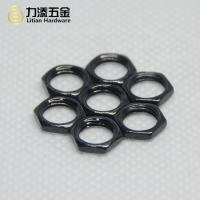 China Powder Coating DIN 439 Nut ,  OEM Extra Thin Heavy Hex Jam Nut for sale