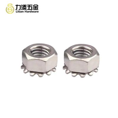 中国 ASMEの金属の自己のロックナット、電子機器のためのkepのロックナット 販売のため