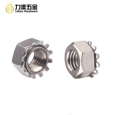中国 ASMEの金属の自己のロックナット、電子機器のためのkepのロックナット 販売のため