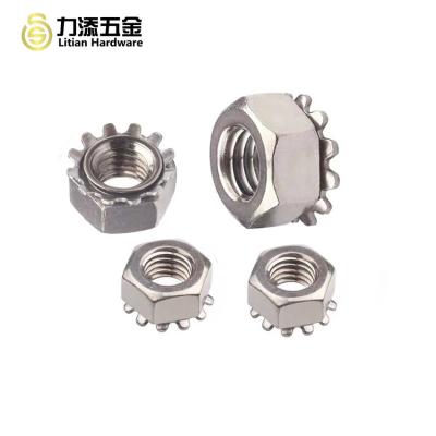 中国 ASMEの金属の自己のロックナット、電子機器のためのkepのロックナット 販売のため