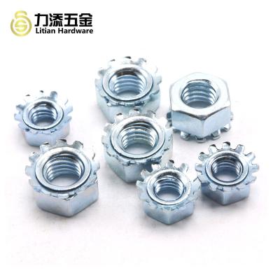 China A porca de tampão de aço inoxidável do travamento 304, lustrada encanta a contraporca M4 - M20 à venda