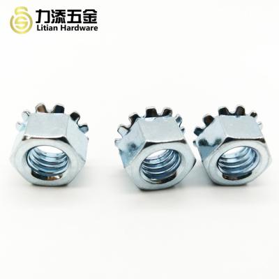 China A porca de tampão de aço inoxidável do travamento 304, lustrada encanta a contraporca M4 - M20 à venda