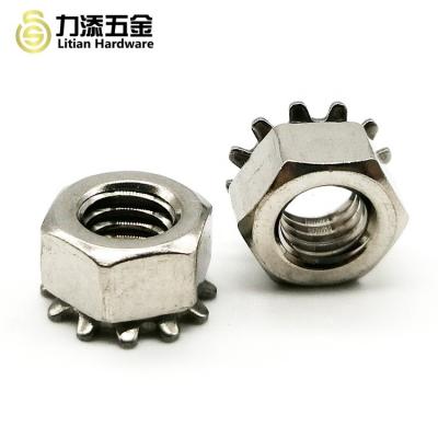 China Standaardmetaal Zelfsluitende Noot A2-70 a2-80 A4-70 a4-80 met Slotwasmachine Te koop