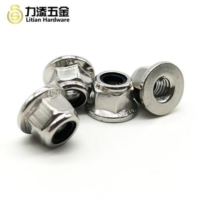 中国 フランジのステンレス鋼NylocくだらないM4 M5 M6 M8 M10 DIN6926 販売のため