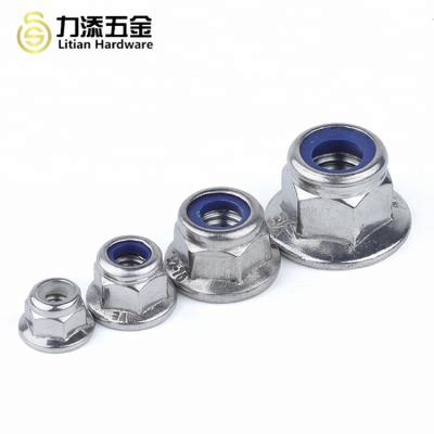 中国 DIN 980の金属の自己のロックナット、M5 M6のフランジのロックナットは電流を通した 販売のため