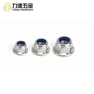 中国 DIN 980の金属の自己のロックナット、M5 M6のフランジのロックナットは電流を通した 販売のため