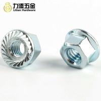 China Non-Standard Level 4 Level 8 Hex Nut With Flange Washer for sale