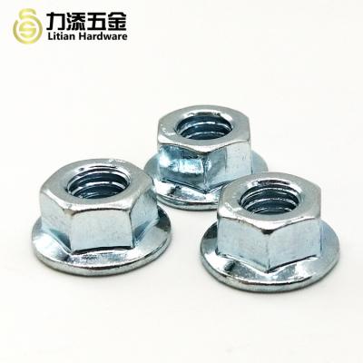 Cina Dado esagonale non standard del Livello 8 del Livello 4 con la rondella della flangia in vendita