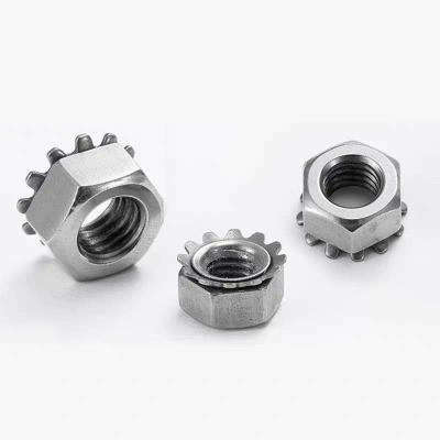 Cina Dado dell'hardware K della vite di fissaggio del metallo di fabbricazione #4 in vendita