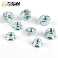 China DIN6923 Zinc-Flake Coated Flange Nut for sale