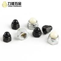 China Galvanized Domed Cap Nut Din 1587 M10 Grade 10.9 Spheroidizing for sale