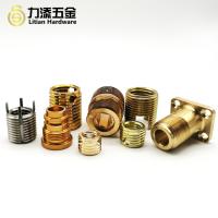 China M12 Precision CNC Machining Parts Brass Threaded Inserts Polished for sale