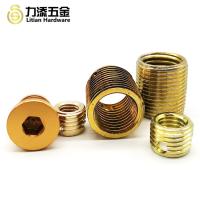 China M12 Precision CNC Machining Parts Brass Threaded Inserts Polished for sale