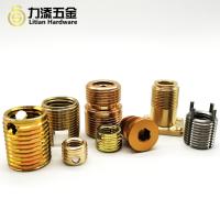 China M12 Precision CNC Machining Parts Brass Threaded Inserts Polished for sale