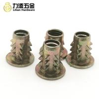 China Self Tapping Screw Nuts , M12 Nut Inside Wood SGS Approved for sale