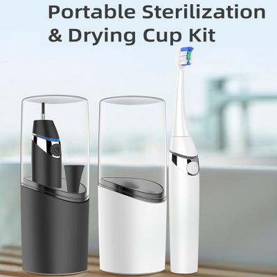 中国 Portable sonic electrical travel silent toothbrush high quality with waterproof and wireless rechargeable 販売のため