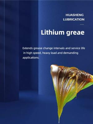 3Kgs Heavy Duty Machinery High Viscosity Base Oil Gunk White Lithium Complex Grease