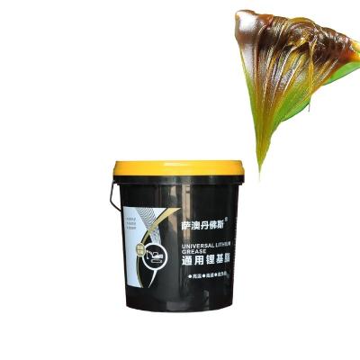 China NSF Certified Custom Logo Brown Lithium Grease with Lithium Thickener Complex Lubricant for sale