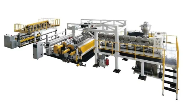 EVA Poe Three Layers Film Extrusion Machine, Used for Solar Cellpanel Encapsulation Manufacturing