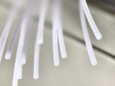 China POM Solid Rod Stick Bar Single Screw Extrusion Machine For Baby Stroller Canopy Bar Making for sale