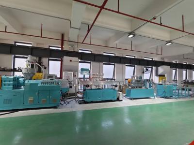 China YAOAN PP ABS PVC Plastic Curtain Track Extrusion Production Line for sale