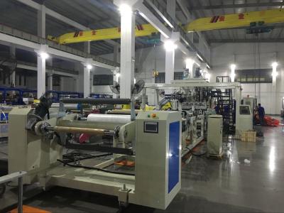 中国 ヒップのための単一ねじ1000mm PP PEシートの放出機械Thermoforming 販売のため
