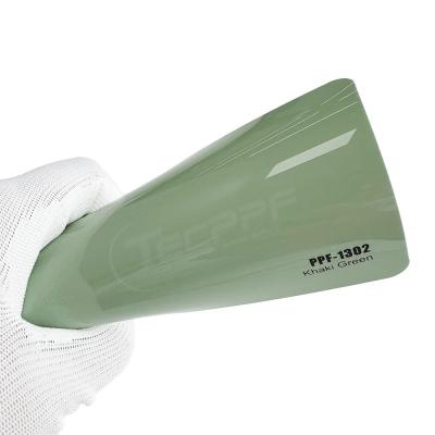 Cina Colore verde khaki pellicola protettiva per verniciature auto 8mil Cambiamento di colore in vendita
