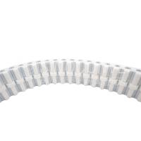 China Auto Double Sided White PU Timing Belt T5 T10 HTD 5M 8M 14M for sale