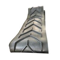 China Pattern Rubber Chevron Conveyor Belt Pattern Ribbed for sale