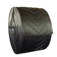 China Pattern Rubber Chevron Conveyor Belt Pattern Ribbed for sale