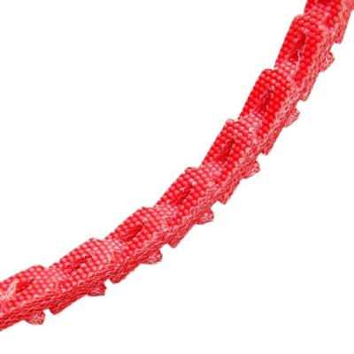 China Adjustable Type C Red PU Link V Belt for sale