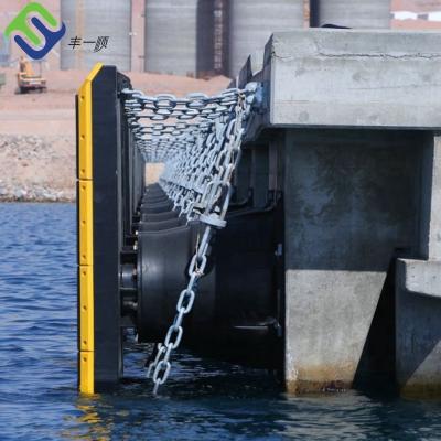 China Marine fender system 55% max deflection Dock Cone Fender ISO9001:2015 factory made good performance Cone Type Dock Rubbe for sale