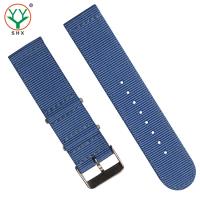 China Breathable 22mm Nylon Watch Strap for sale