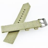 China Solid Color 24mm Canvas Strap Watch Band Custom Shape for sale