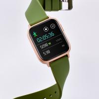 China OEM Classical Quick Release Silicone Rubber Watch Strap 22mm for sale