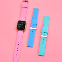 China OEM Classical Quick Release Silicone Rubber Watch Strap 22mm for sale