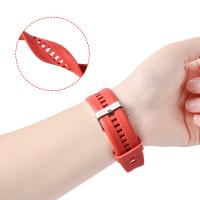 China Silicone Rubber 22mm Quick Release Watch Strap For Smart Watch for sale