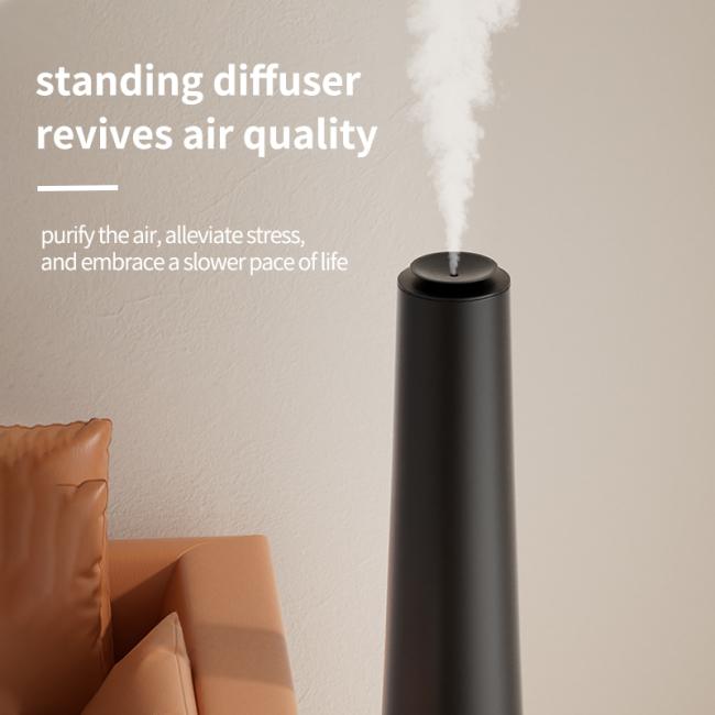 Luxury Metal Bluetooth Aroma Diffuser Machine 20W with 500ml Oil ...