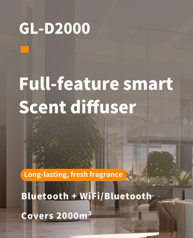 Residences Intelligent Essential Oil Diffuser front view showing modern design