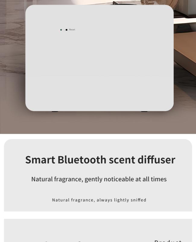 Residences Intelligent Essential Oil Diffuser side profile view