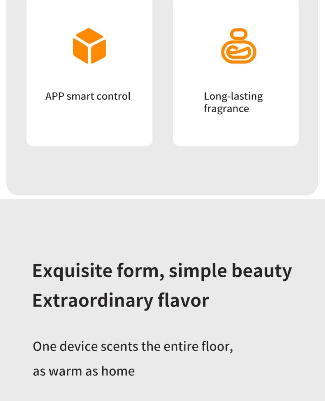 Residences Intelligent Essential Oil Diffuser wall-mounted installation