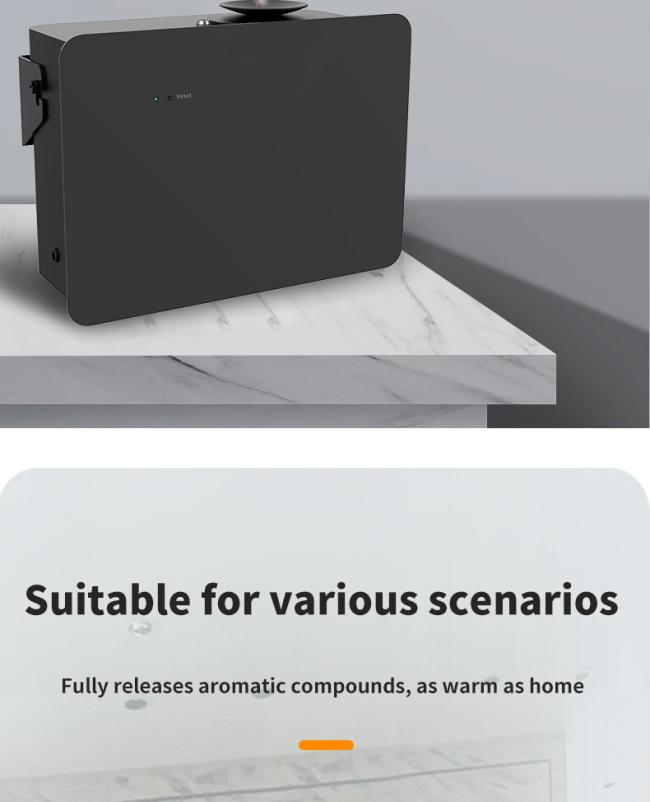 Residences Intelligent Essential Oil Diffuser dimensions and scale