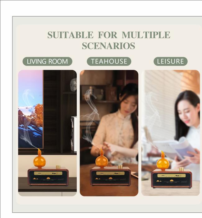 Aroma diffuser in living room setting