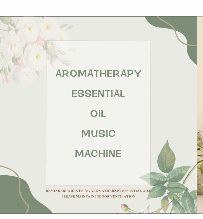 Pure Fragrance Technology Aroma Diffuser with Intelligent Intermittent ...