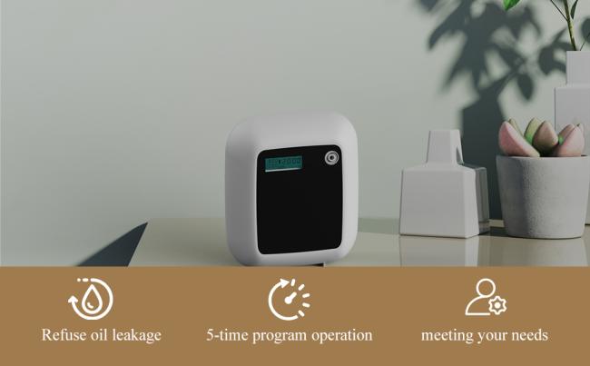 MY01 Aroma Diffuser side profile with wall mounting features