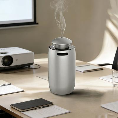 China Compact Portable Car Aroma Diffuser Aluminum Alloy Fragrance Oil Car Diffuser for sale