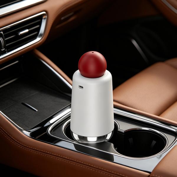 Quality USB Charging Waterless Diffusion Portable Car Aroma Diffuser Essential Oil Diffuser for Air Purification for sale